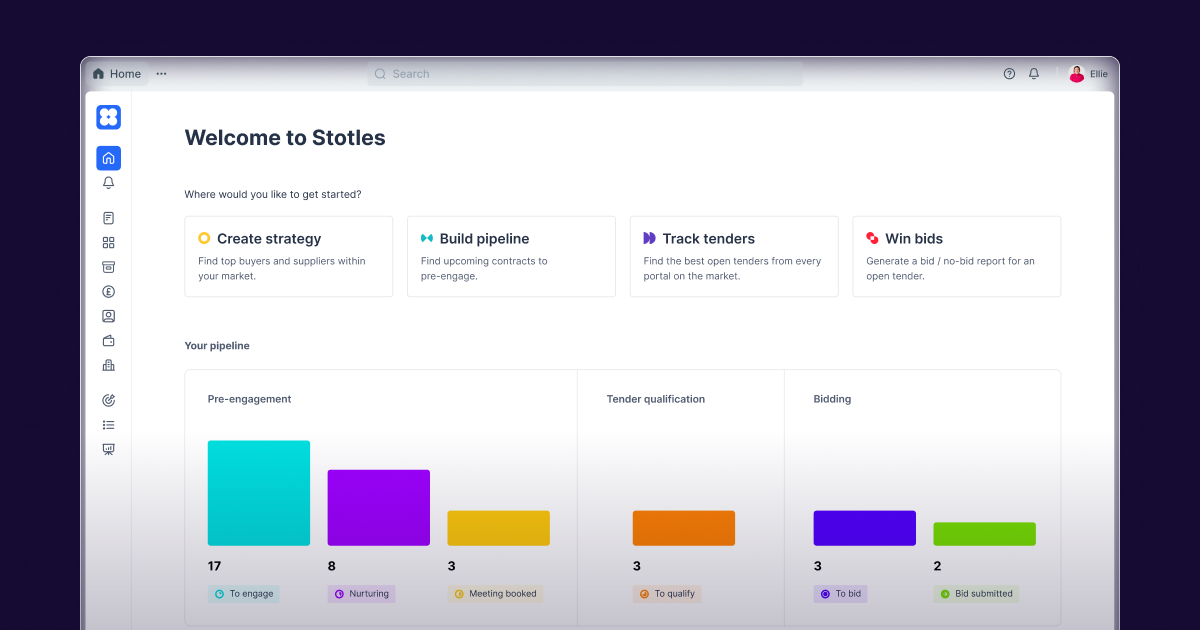 Stotles: Win public sector contracts & simplify government tendering